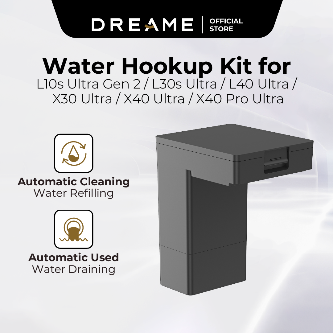 Dreame Water Hookup Kit for L10s Ultra Gen 2 / L40 Ultra / X30 & X40 U