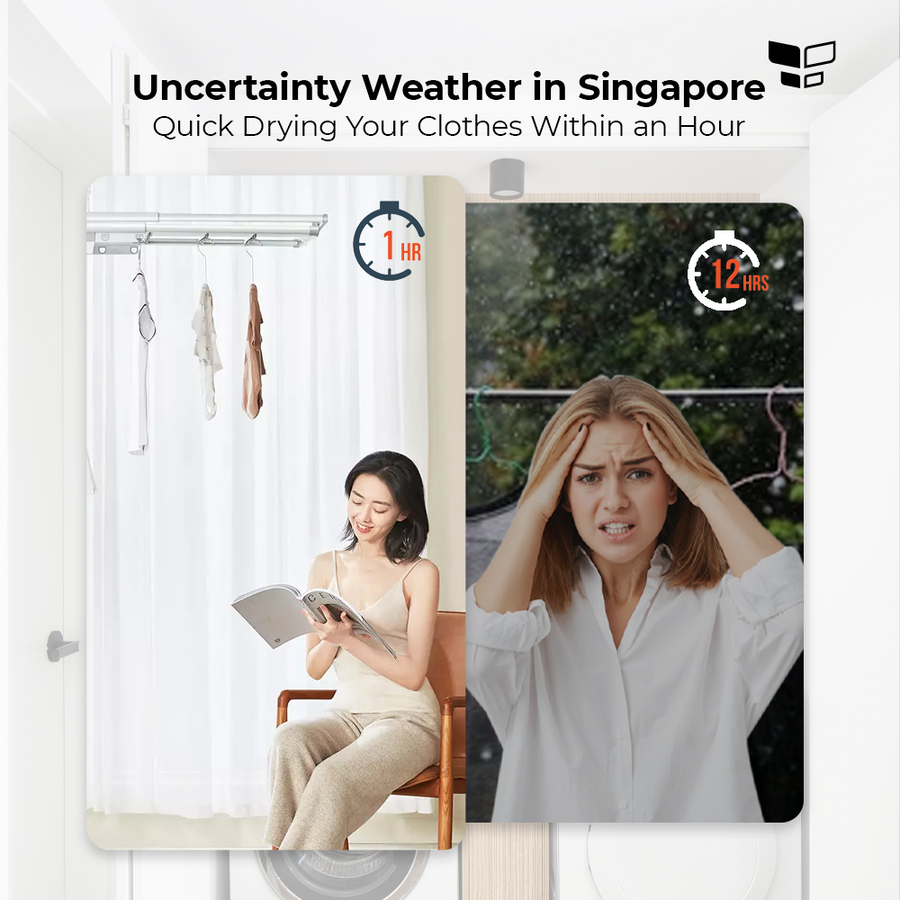 Xiaomi Mijia Smart Intelligent Cloths Dryer | Dasher Singapore