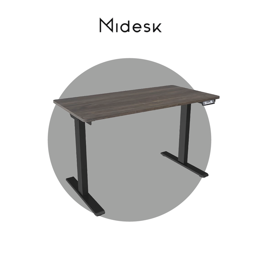 MiDesk Electric Height Adjustable Desk | Dasher Singapore